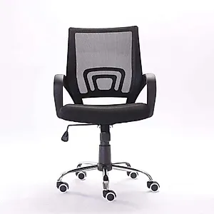 JTSQ Mesh Office Chair Executive Swivel Black Computer Home Desk Gaming Chair Office Chair Desk Chair Computer Chair Home Office Desk Chairs Gamer Chair Office Chairs Rolling Chair