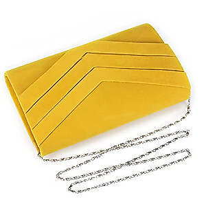 Nodykka Purses and Handbags Envelope Evening Clutch Crossbody Bags Velvet Classic Wedding Party Shoulder Bag for Women …