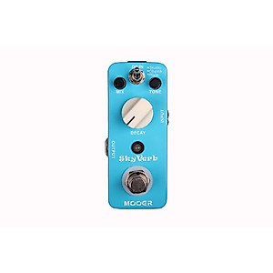 Mooer EQ Effects Pedal, 2.25 x 4.25 x 1.75 (Skyverb)