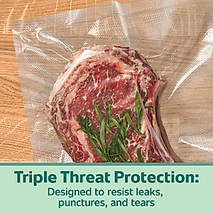 FoodSaver Gallon Vacuum Seal Bags, Heavy Duty, 28 Pack, Extended Life for Freshness, Enhanced Protection