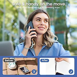 FrgKbTm Hand Wrist Strap Lanyard, 8 Pcs Adjustable Nylon Wrist Strap Lanyard, Colorful Hand Wrist Straps for Mobile Phone, Camara, Keys, USB Flash Drive, Wallet, ID Name Tag Badge, Mp3, Mp4, GoPro