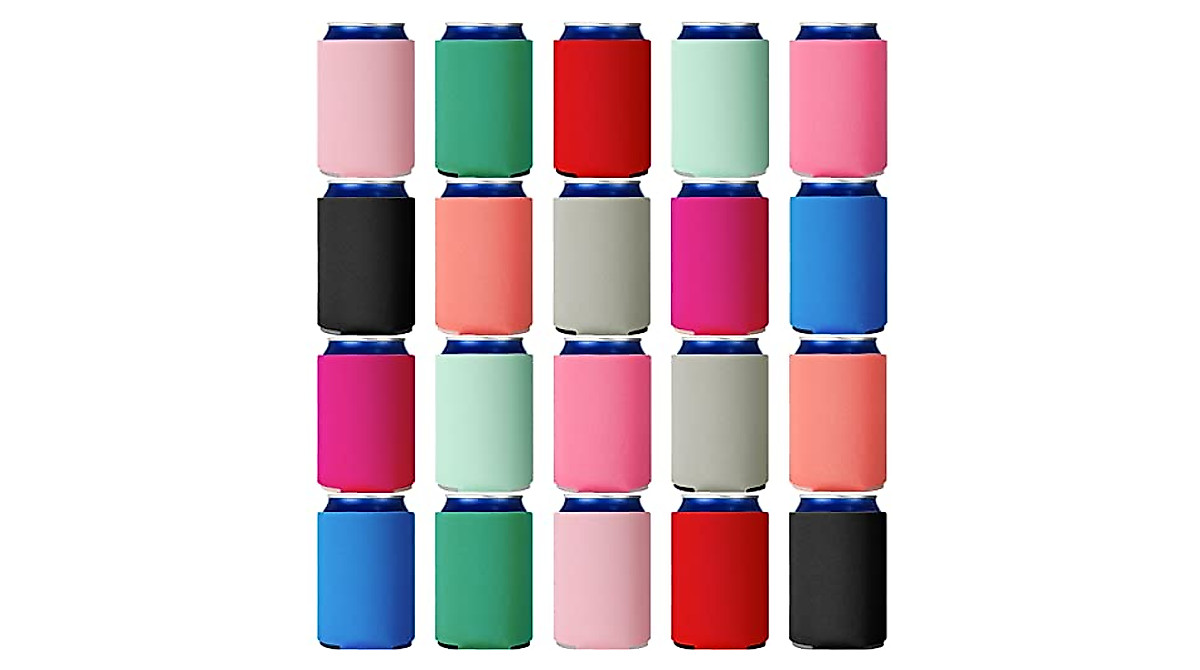 80 Pcs Blank Can Coolers - Perfect for Parties