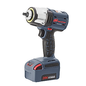 Ingersoll Rand W5133 3/8" 20V Cordless Impact Wrench, 550 ft-lb Torque, Friction Ring Retainer, Pistol, Bare Tool