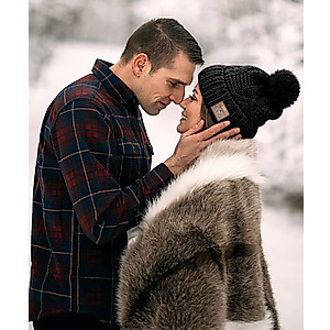 ChenFec Bluetooth Hat, Wireless Bluetooth Beanie Hat 5.0 Women Men Winter Knitted Hat Trendy Cap