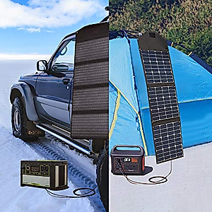 SolarEnz 20Ft DC 8mm Extension Cable Male and Female Plug Perfectly Compatible with Solar Generator Portable Power Station and Solar Panel