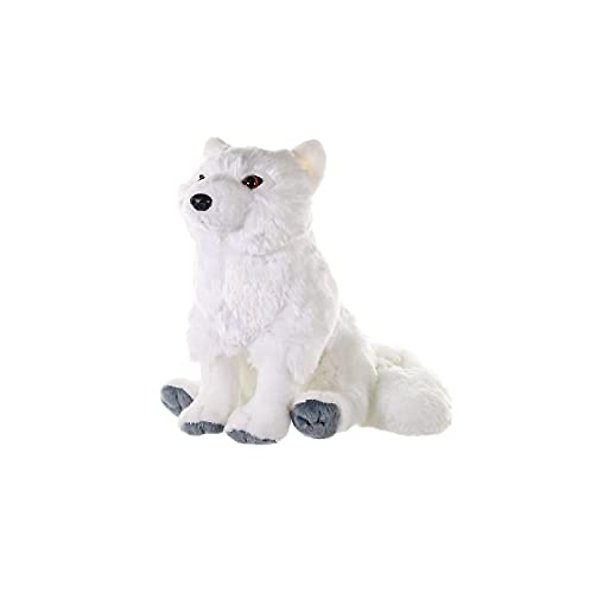 Wild Republic Arctic Fox Plush, Stuffed Animal, Plush Toy, Gifts for Kids, Cuddlekins 12 Inches