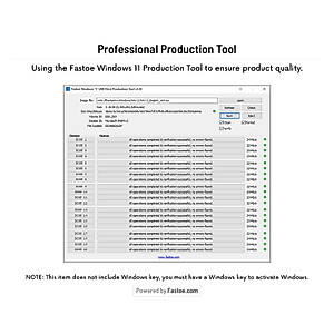 Fastoe Bootable USB Flash Drive Installer for Windows 11 Pro/Home