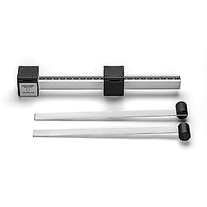 Cescorf Small Bone Anthropometer with Case, Aluminum Sliding Caliper, 180mm - Measure Diameter Width of Elbow, Knee, Foot, Wrist, Biestiolide, Bimaleolar, Forearm, Thighbone, Humerus, Femur