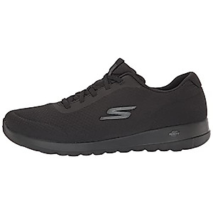 Skechers Women's Go Walk Joy-Ecstatic Sneaker, Black, 7.5