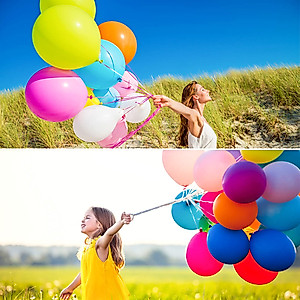 Royal Blue Latex Balloons 12 Inch Blue Confetti balloon pearl White balloons Royal Light Blue Party Balloons Kit for Birthday Party Decoration Supplies.50pcs…