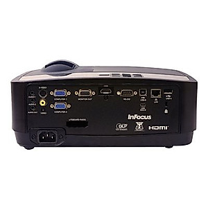 InFocus IN2126a 3D Ready DLP Projector, 720p, HDTV, 16:10, 1280 x 800, WXGA, 15000:1, 3500 lm, HDMI/USB/VGA In, Speaker, Ethernet (InfocusIN2126a ) by InFocus