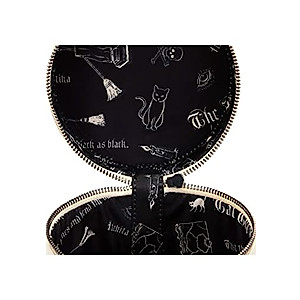 Hocus Pocus Black Flame Glow Candle Crossbody Bag