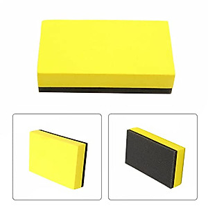 30Pcs Car Ceramic Coating Applicator Polishing Pads, Car Wash Sponge Applicator Glass Nano Coating for Car Wax Polish