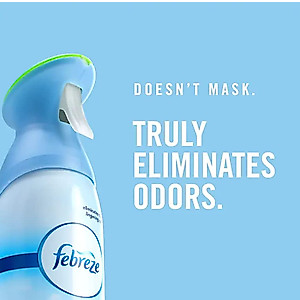 Febreze Air Freshener and Odor Eliminator Spray– one each of Linen & Sky, Original, Hawaiian Aloha and Fresh Scents. 250g or 8.8oz each (Pack of 4)