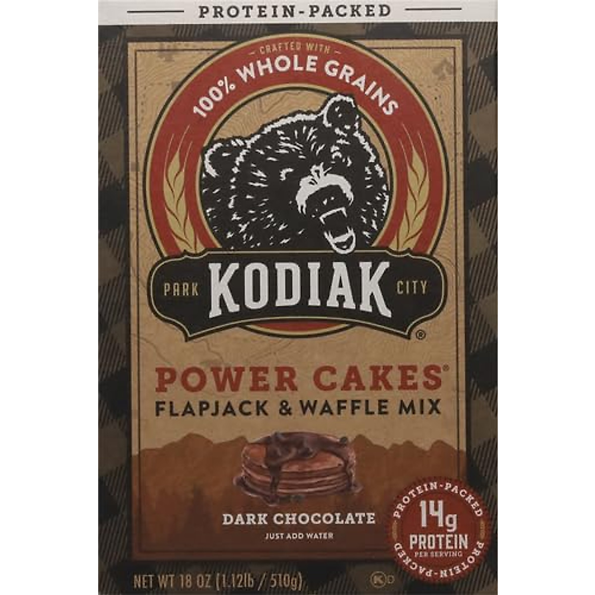 Power Cakes Dark Chocolate Flapjack & Waffle Mix