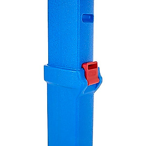 Little Tikes Easy Score Basketball Set, Blue, 3 Balls - Amazon Exclusive, 23.75 x 22 x 61 inches