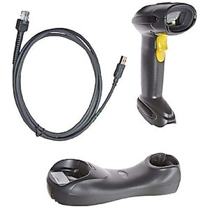 Zebra/Motorola Symbol DS6878-SR 2D Wireless Bluetooth Barcode Scanner, Includes Cradle and USB Cord (Renewed)