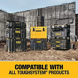 DEWALT TOUGHSYSTEM Cooler, 27-Qt, 5-Day Ice Retention, Portable (DWST08404)