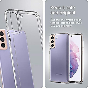Spigen Ultra Hybrid Designed for Galaxy S21 Case (2021) - Crystal Clear