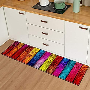 Kitchen Mat Doormat Home Hallway Floor Decoration Bedroom Living Room Carpet Bathroom Non-Slip Absorbent Rug A16 60x180cm