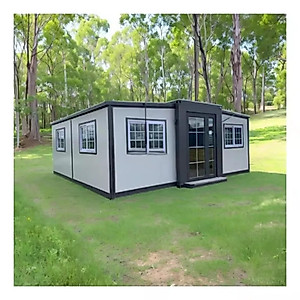 Luxury 20FT 40ft Tiny House Living Prfab Folding 2 3 Bedrooms Expandable Container Homes with Kitchen Bathroom