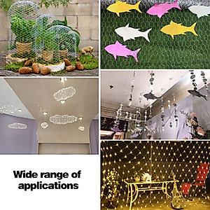 Chicken Wire, 2 Rolls of 15.7“ ×393.7” Chicken Wire Net for Craft, Chicken Wire Fence Mesh with Plier, Protective Gloves, Cable Zip Ties for Crafts Garden Poultry Chicken Coops Rabbit Rodent Cage