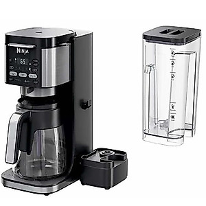 Ninja CFP105 DualBrew Hot & Iced Coffee Maker Black (Renewed) Bundle with 2 YR CPS Enhanced Protection Pack