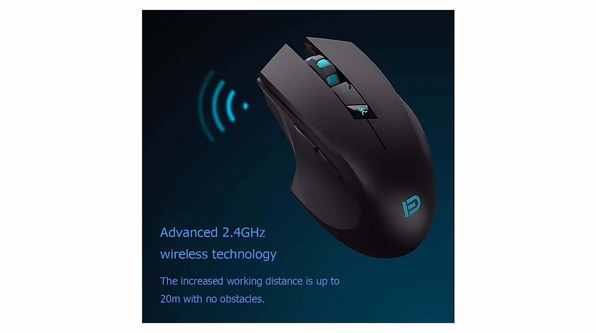 Granvela Noiseless Wireless Mouse,Forter i720 Ergonomics Right-handed ...