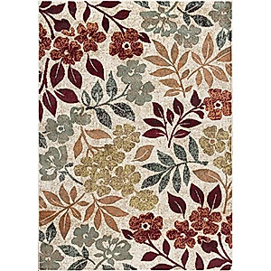 Universal Rugs Kalea Mat Scatter Rug, 2' x 3', Cream