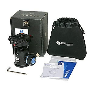 Sirui KX-Series Aluminium Tripod Head incl. TY-Series Quick Release Plate - Black (K-30X)