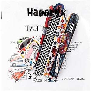 Haooryx 74PCS Racing Car Slap Bracelets 50PCS Race Car Stickers Party Favors Racing and Speed Themed Wristband Checkered Flags Slap Bracelets for Kids Car Birthday Party Classroom Rewards Supplies
