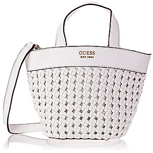 GUESS(ゲス Women Casual Bag, WHI, One Size