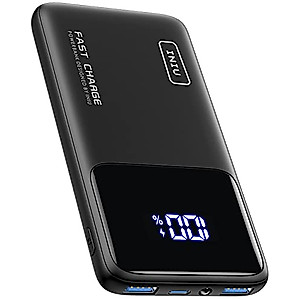 INIU Portable Charger, 22.5W 10500mAh USB C in/Out Power Bank, Fast Charging PD3.0 QC4+ Battery Pack, Slim Portable Phone Charger for iPhone 14 13 12 11 X Pro Samsung S22 S21 Google LG AirPods iPad