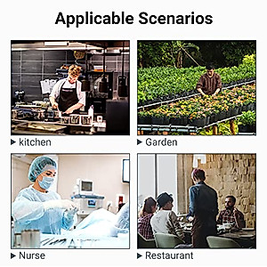 Men Non Slip Chef Shoes, Waterproof Nursing Work Clog for Kitchen, Zapatos para Trabajar En Restaurante De Hombre Black