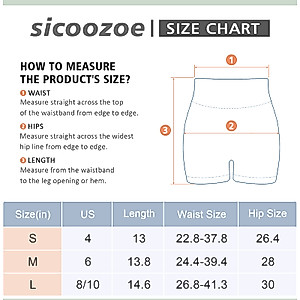 sicoozoe Women's 3 Piece Butt Lifting Shorts High Waist Tummy Control Yoga Shorts Seamless Ruched Booty Workout Shorts