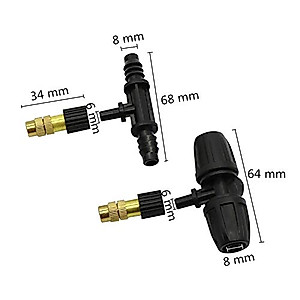 VIEUE Garden Drip Irrigation System Accessories Agricultural Brass Micro-Mist Nozzle Garden Greenhouse Irrigation Fruit Tree Atomization Cooling Nozzle 100 (Color : Blue)