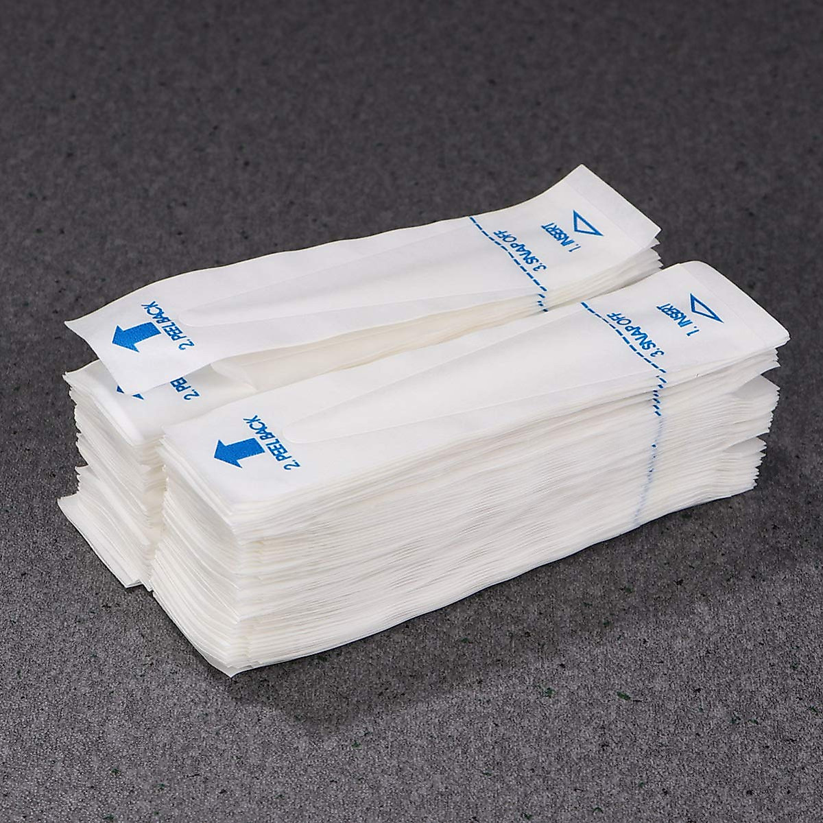 Exceart 200pcs Digital Thermometer Covers Electric Thermometers Probe Sleeves Disposable for Oral Armpit Rectal Digital Thermometer Blue