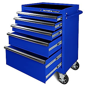 Olympia Tools Tool Cabinet, 27in, Blue