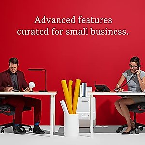 Ooma 2602W Wi-Fi IP Desk Phone. Works only with Ooma Office Cloud-Based VoIP Phone Service with Virtual Receptionist, Desktop and Mobile app, Videoconferencing. Subscription Required.