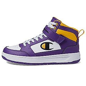 Champion Drome Hi CB Purple/White/Gold 9 M