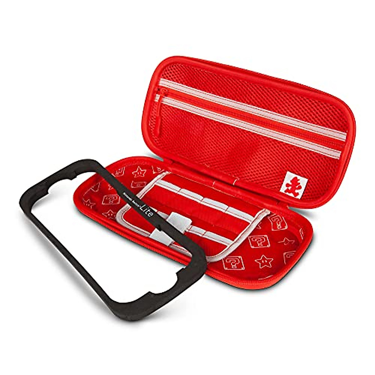 A Power Protection Case For Nintendo Switch or Nintendo Switch Lite - Mario Red/White, Protective Case, Gaming Case, Console Case (Nintendo Switch)