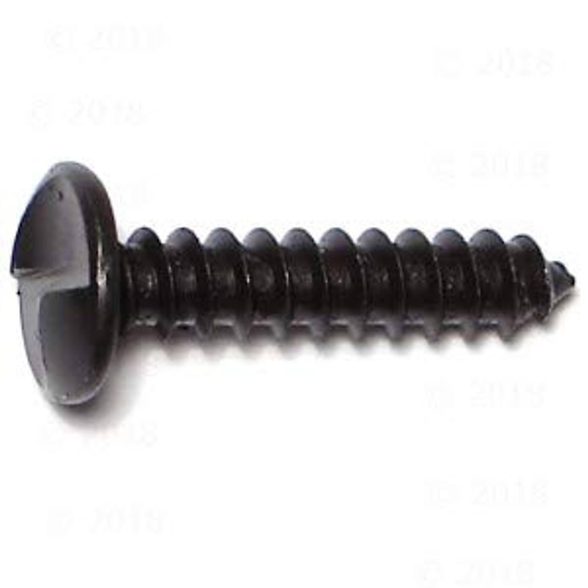 Hard-to-Find Fastener 014973285838 One Way Lag Screws, 5/16 x 1-1/2, Piece-50 , black