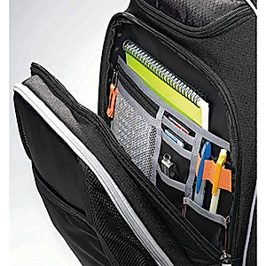 Samsonite Tectonic Wheeled Backpack, Black, 17-Inch
