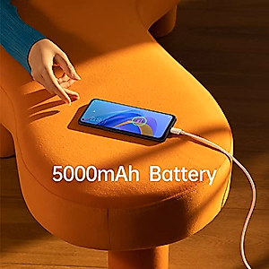 OPPO A76 Dual-Sim 128GB ROM + 4GB RAM (GSM only | No CDMA) Factory Unlocked 4G/LTE Smartphone (Glowing Blue) - International Version