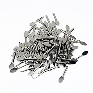 Capsule Filling Machine- 15pcs for Pill Filler Capsule Filling Micro Lab Spoon Spatula Mini Fast and Easy Powder Round Tamper Tool