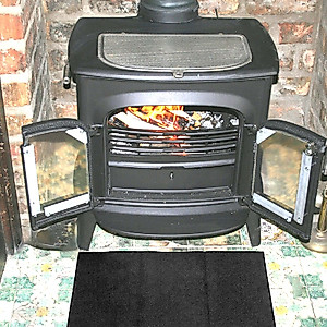 2 Pack Welding Blanket Fireproof Tarp Heat Resistant Material Up To 1800°F Flame Retardant Fabric Carbon Felt for Grill Stove Pit Soldering Welders Plumbers 12 by 27 Inches