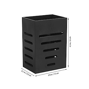 UPKOCH Wall Cutlery Holder Plastic Utensil Holder Hanging Chopsticks Drying Rack Fork Drainer Basket for Kitchen Storage Organizer