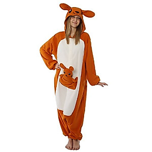 Sazac Kangaroo Kigurumi - Adult Costume Pajama