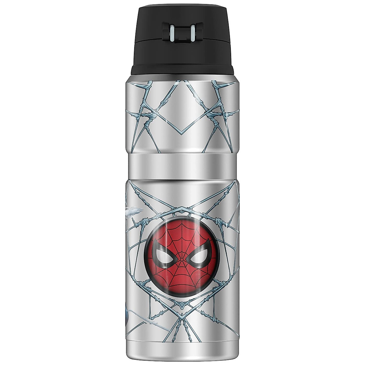 Spider Man Spider Man Web THERMOS STAINLESS KING Stainless Steel Drink Bottle, Vacuum insulated & Double Wall, 24oz