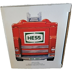 Hess 2005 Emergency Truck with Rescue Vehicle by Amerada Hess Red